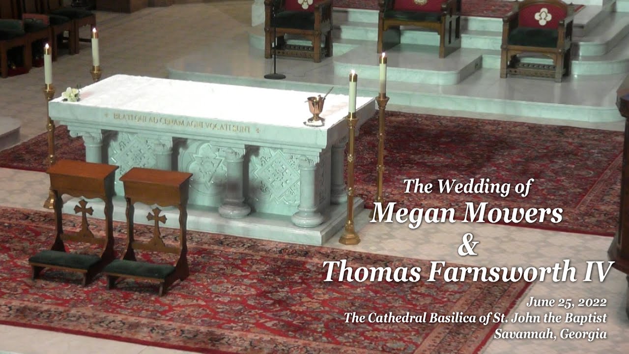 The Wedding of Megan Mowers and Thomas Farnsworth IV - YouTube