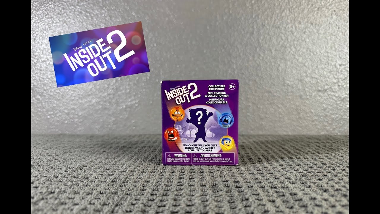 Disney Pixar Inside Out 2 Mystery Box Unboxing - YouTube