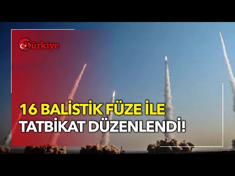 16 Balistik Füze ile Tatbikat Düzenlendi!