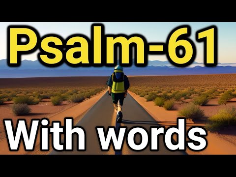 Psalm-61 King James Version 🙏@HolyBibleChannel @soakstream #Psalm61 ...