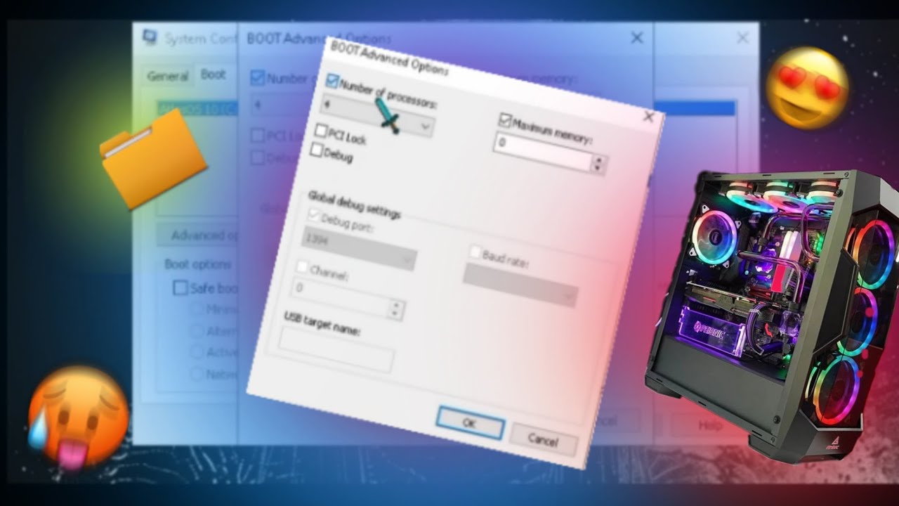 LOW END PC OPTIMIZATION FOR FREE FIRE 📈 || ultra boost lag fix files ...