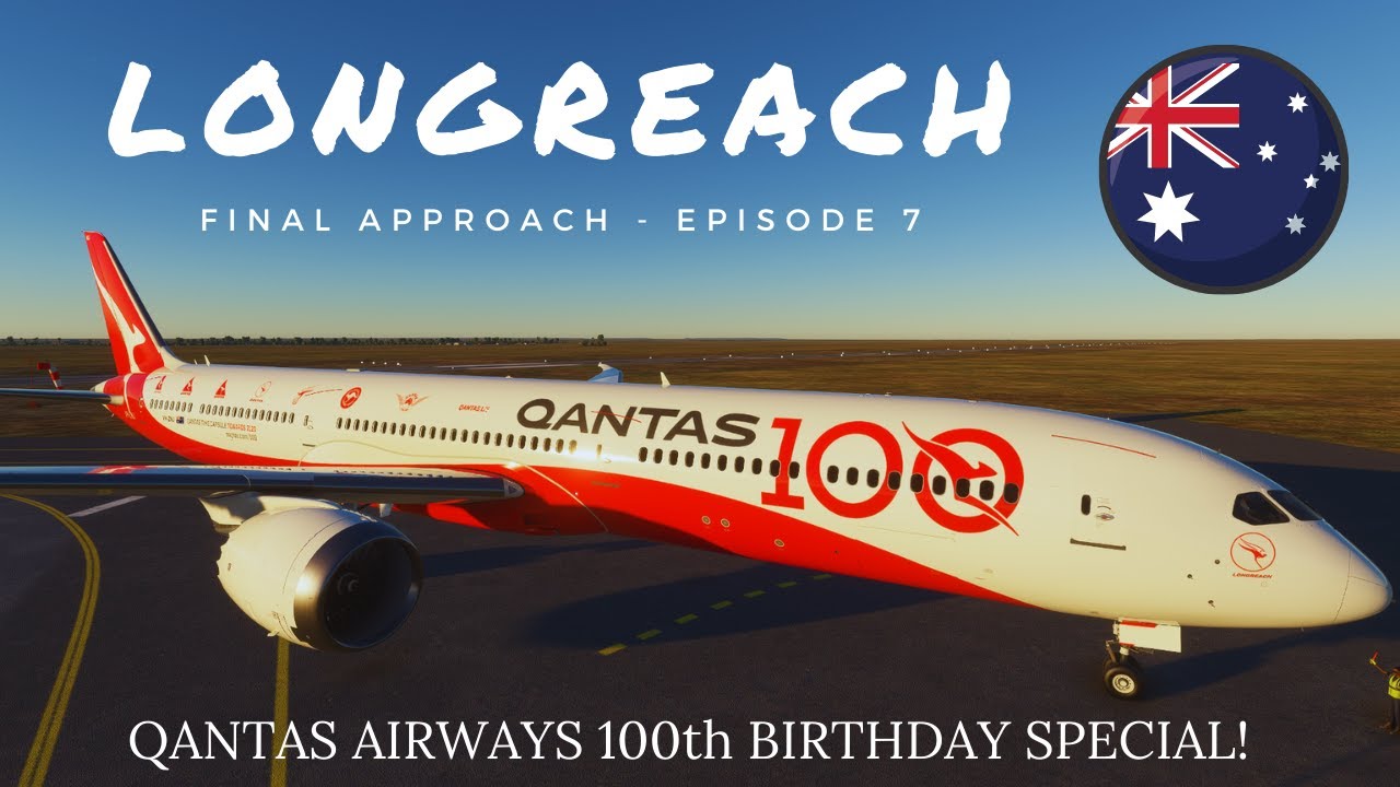 Microsoft Flight Simulator 2020 | QANTAS 100 Years Special Landing a ...