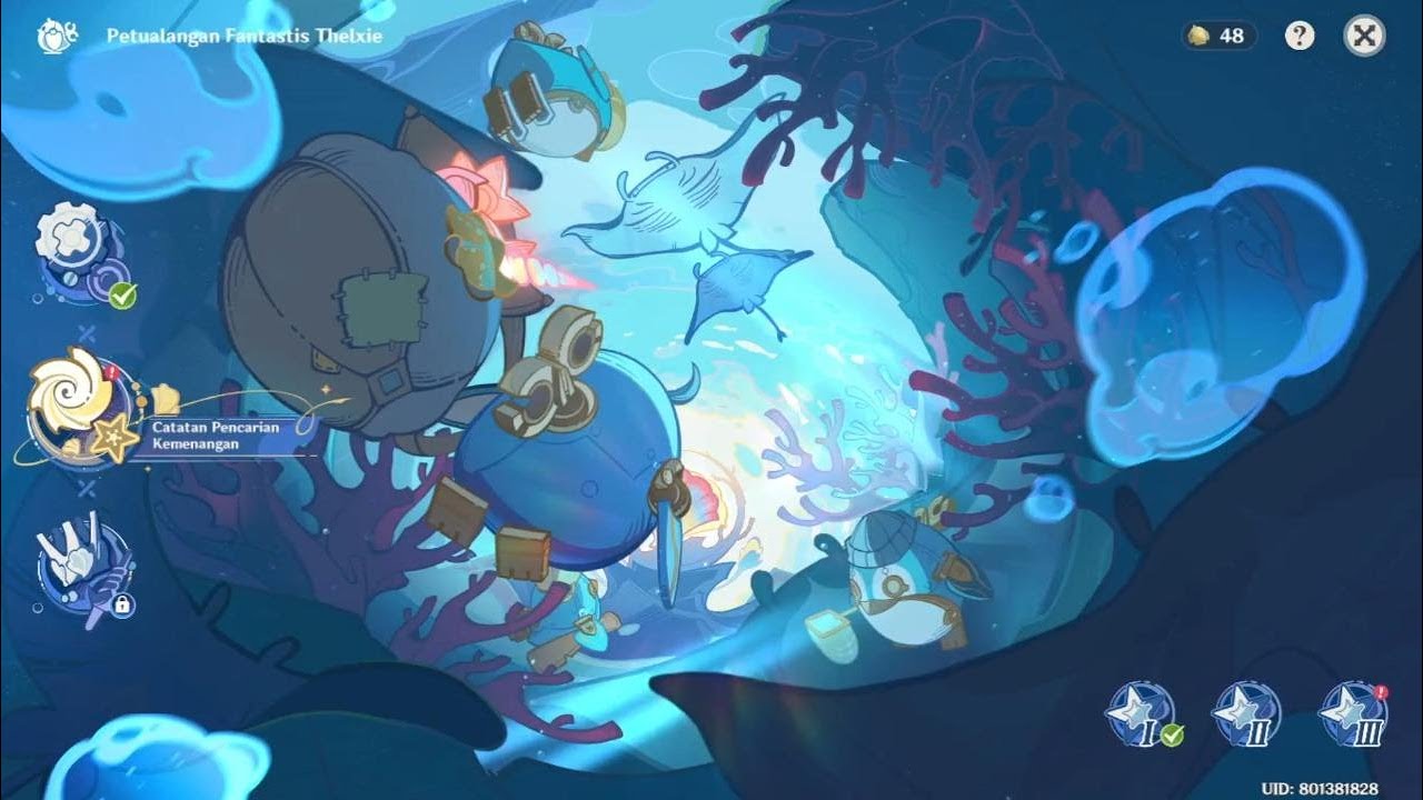 Genshin Impact Event Petualangan Fantastis Thelxie - Catatan Pencarian Kemenangan - YouTube