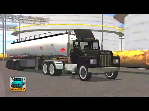 Grand Truck Simulator 2 - Black Mack Transporting Fuel _Featuring Convoy 1978 Soundtrack