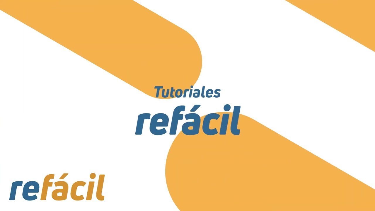 Tutorial Basico Refacil - YouTube