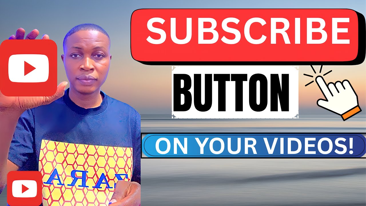 How to Add YouTube Custom Watermark Subscribe Button to Videos! - YouTube