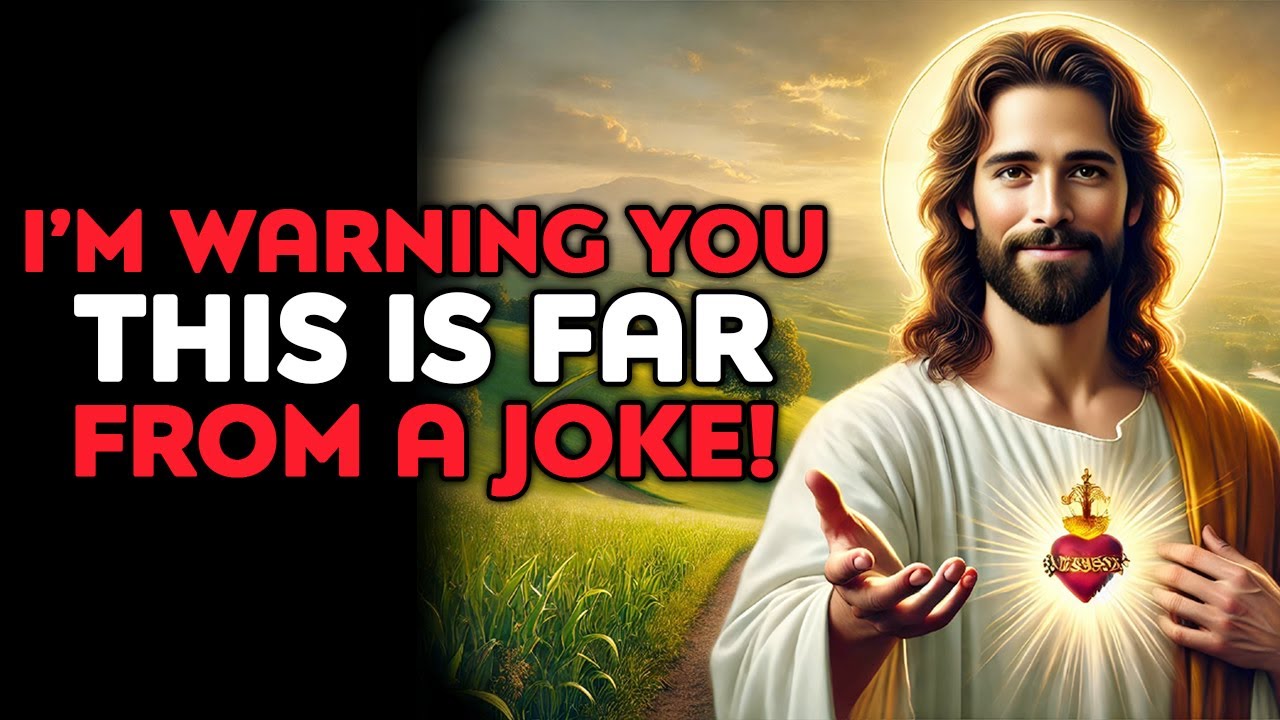 God Says : I’M WARNING YOU — THIS IS FAR FROM A JOKE! | God Message ...