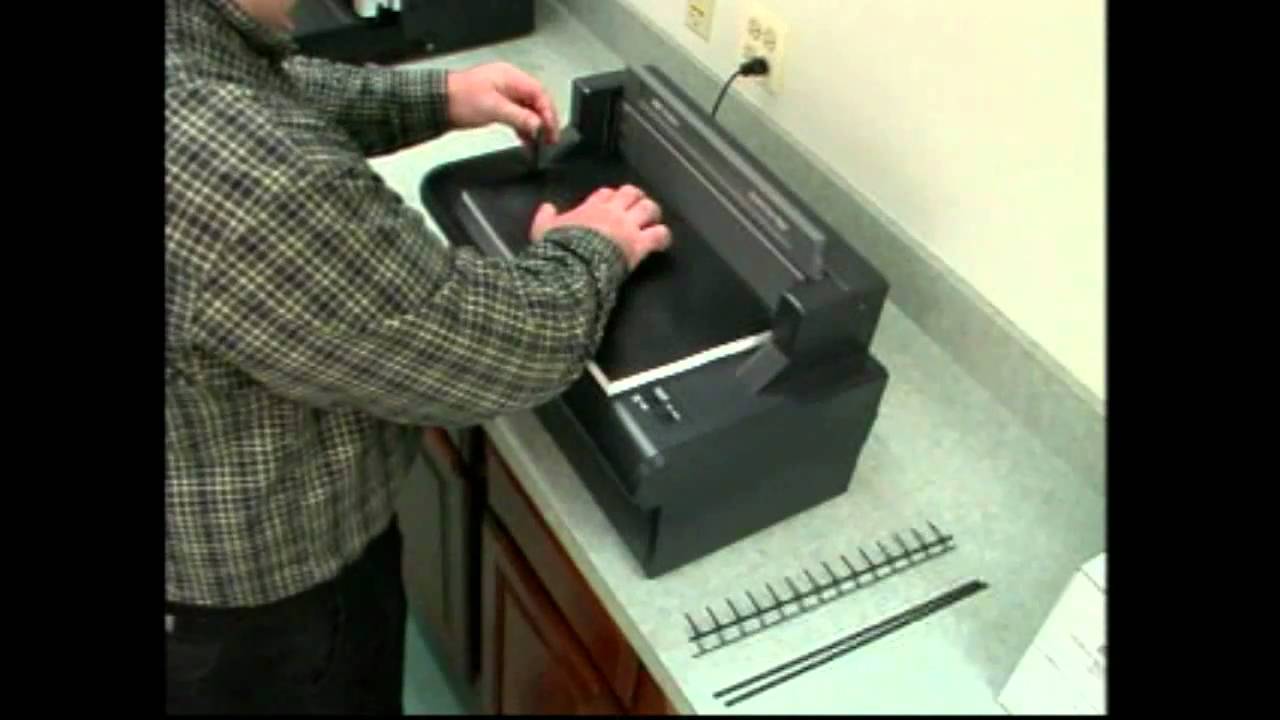 GBC Velobind System Four - Productivity Video - 9707027 - YouTube