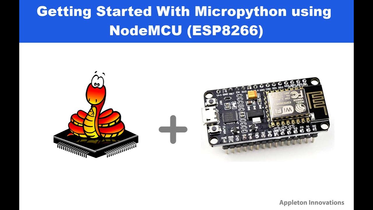 Getting started with Micropython using NodeMCU - YouTube
