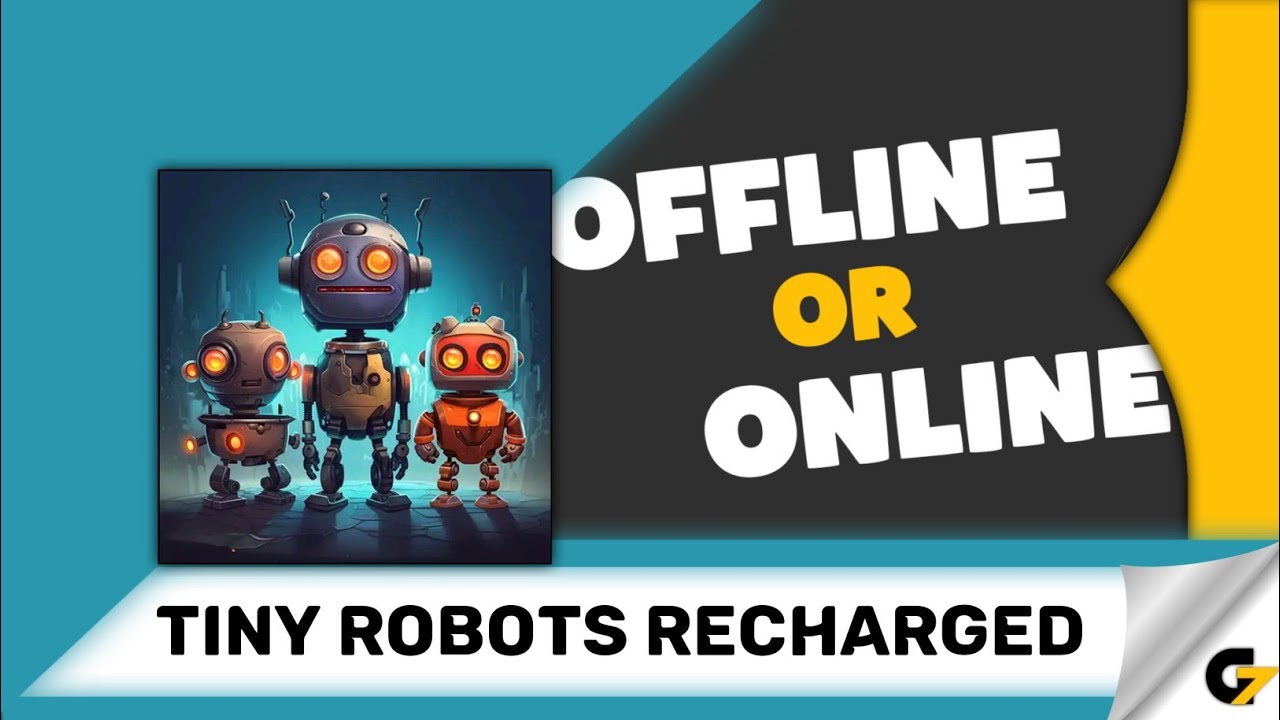 Tiny Robots Recharged game offline or online ? - YouTube