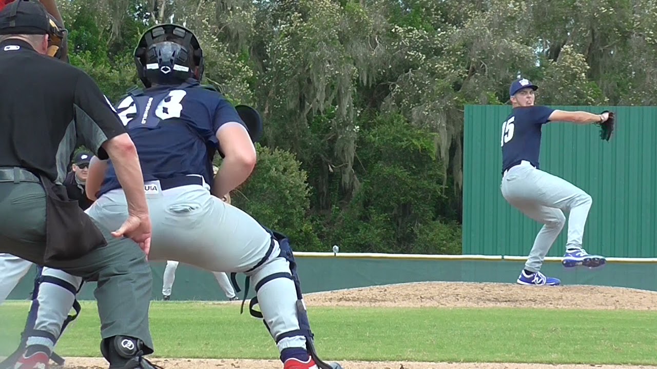 Jackson Ferris (8-29-2021) USA Baseball 18U National Team Trials ...