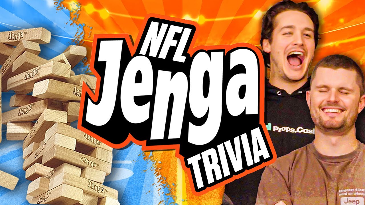 We Played Jenga NFL Draft Trivia - YouTube