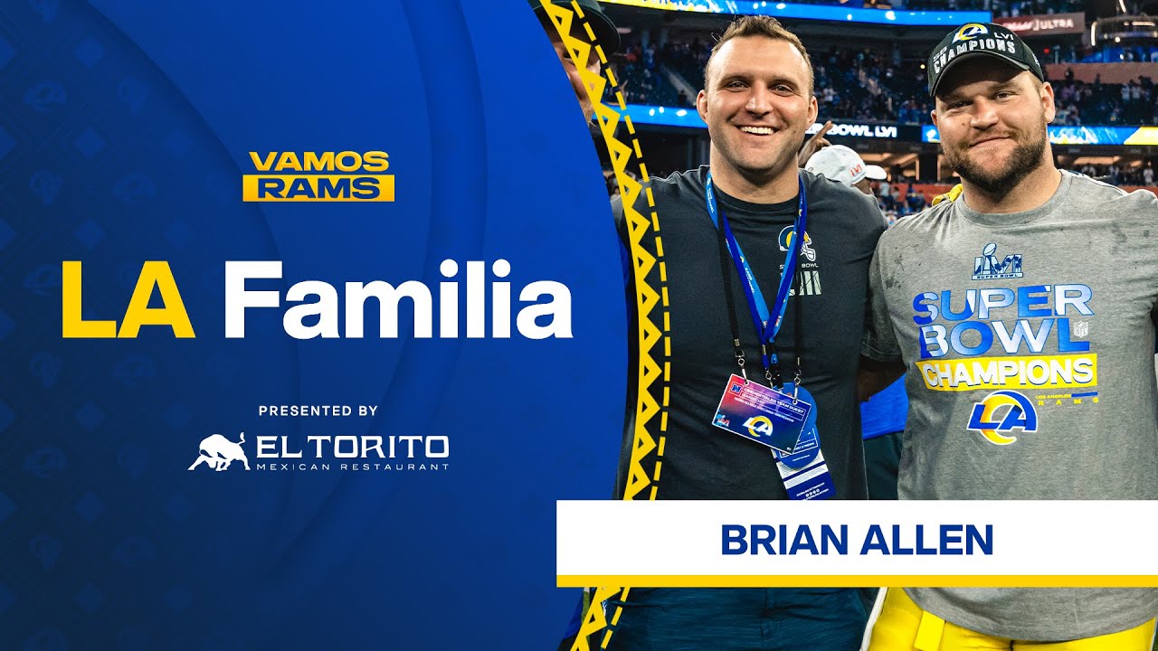 Rams C Brian Allen Looks Back On Growing Up With "Rambunctious Crew" Of ...