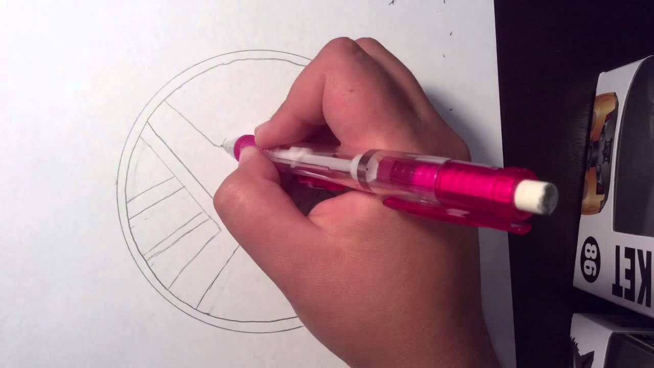 Agents of SHIELD Drawing Time-Lapse - YouTube