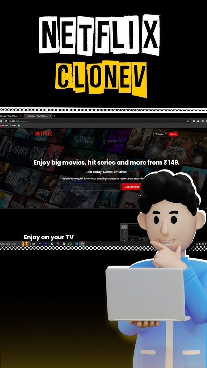 Netflix Clone Using | HTML CSS JS Animation and Effects #css #devin #shortsvideo #webdevelopment ...