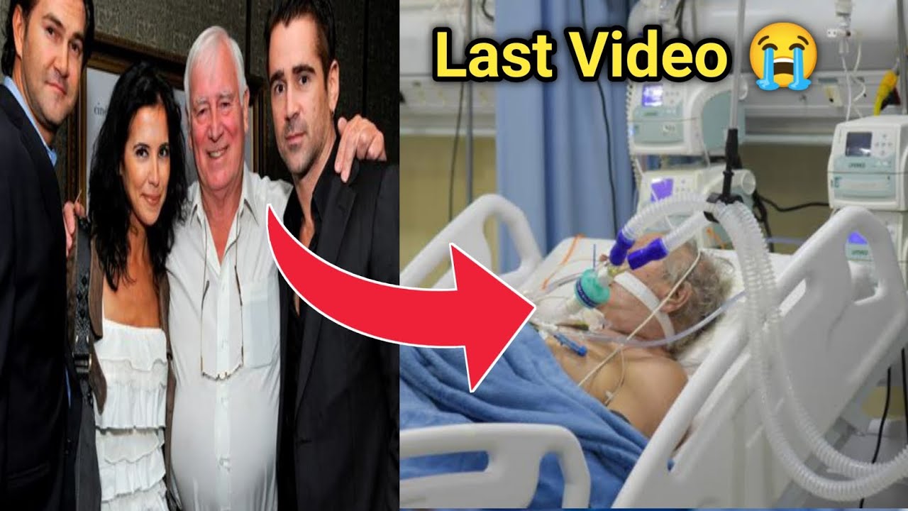 "Hollywood Star Colin Farrell Mourns the Loss of His Father, Eamon ...