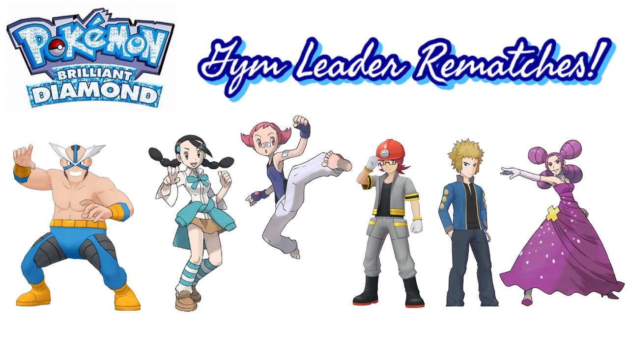 Pokémon Brilliant Diamond & Shining Pearl: Gym Leader Rematches - YouTube