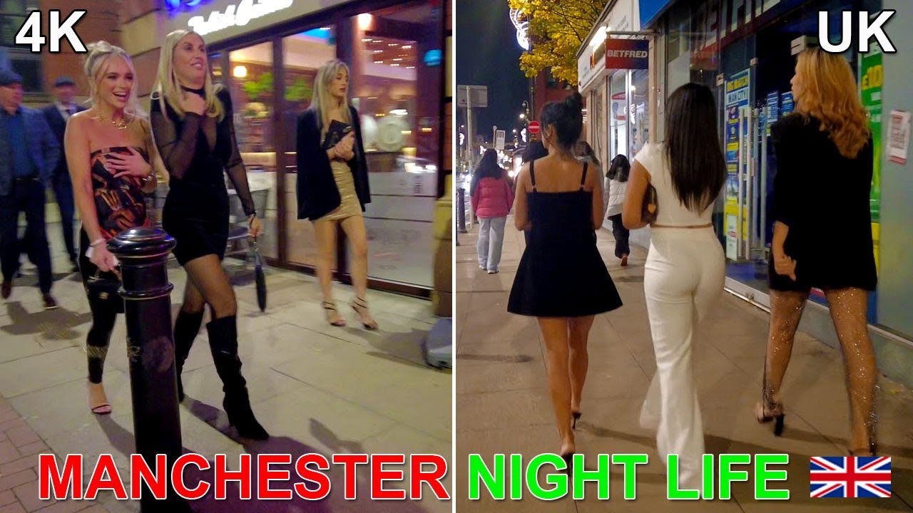 Manchester by night 24/11/2023 #manchester #walkingtour #nightlife # ...