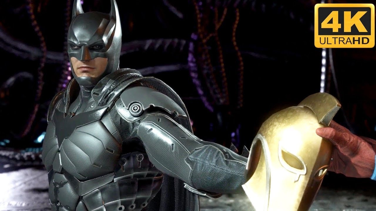 Batman Destroys Doctor Fate Scene 4K ULTRA HD - YouTube