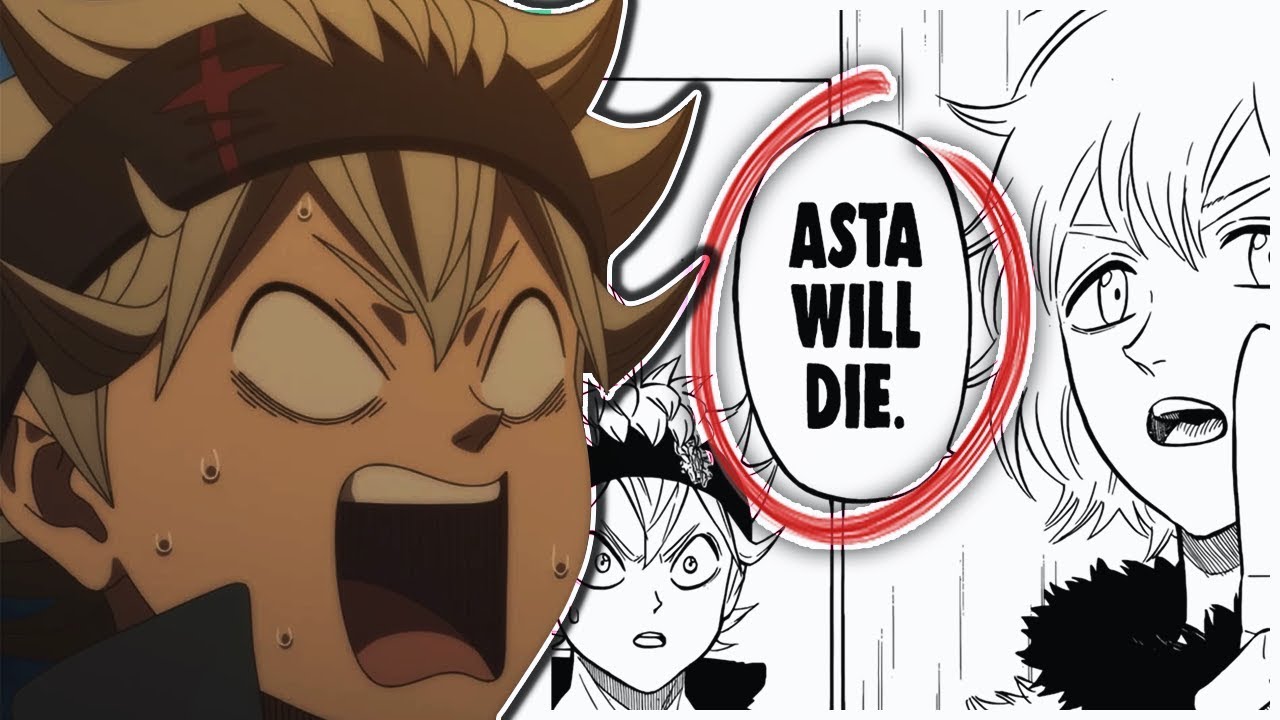 Okay... Say WHAT Now?! Asta Will DIE In Black Clover - Black Clover ...