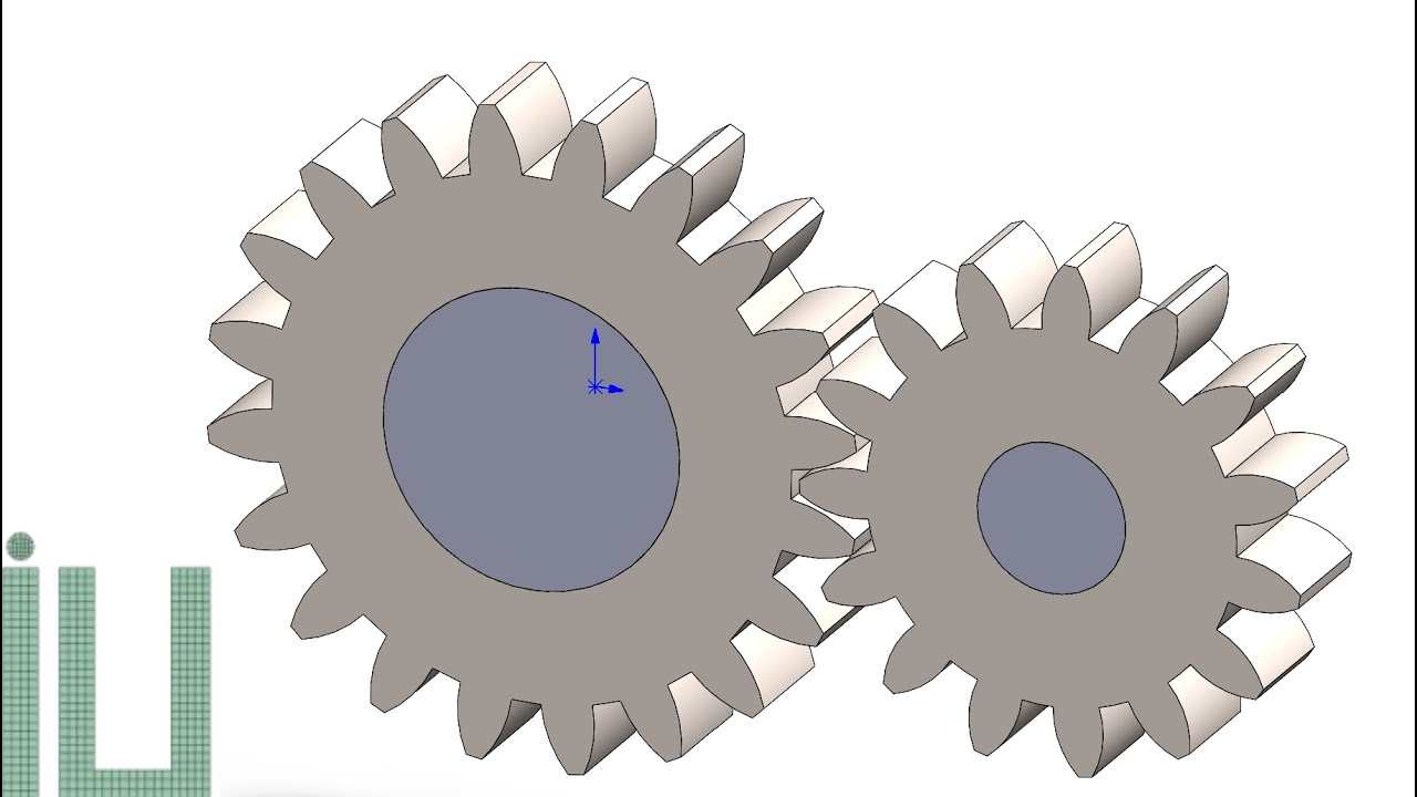 Aprende Solidworks 14 Diseño y ensamble básico de engranes mediante ...