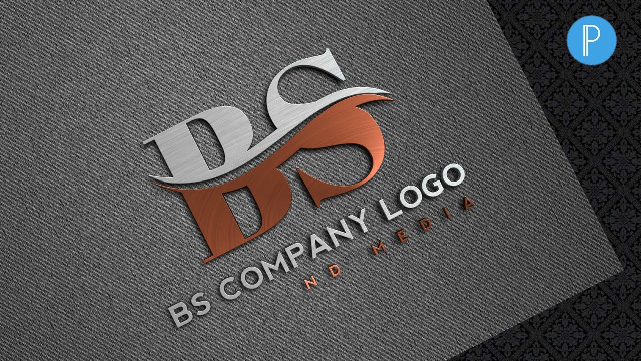 BS Company Logo Design on Android (Pixellab Editing) - YouTube