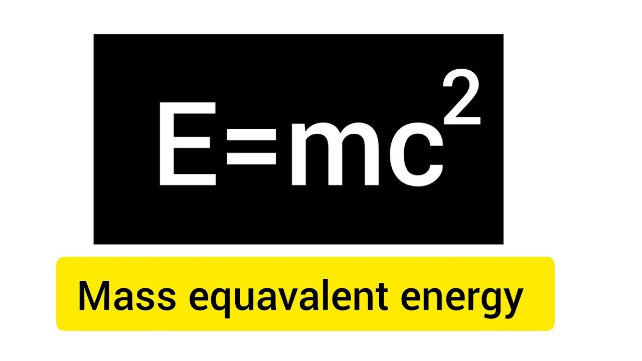 Mass equivalent energy: E=mc2 : Special Relativity:JLD Engineering and Management College: Sir I ...