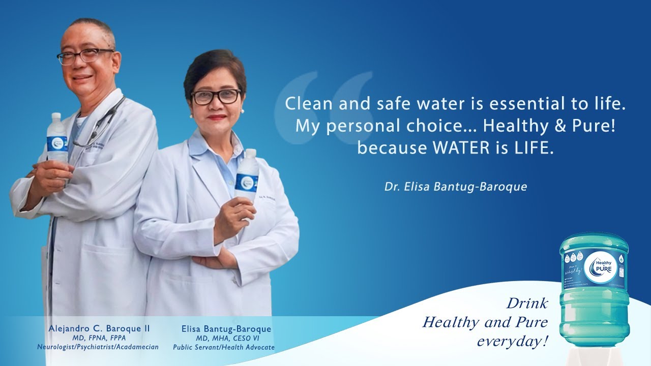 Clean and safe water is essential to life by Dr. Elisa Bantug-Baroque ...