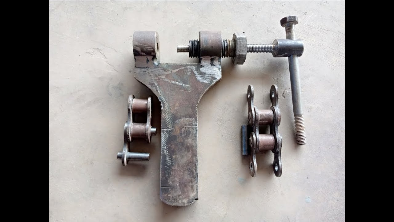 Chain Joint Puller.DIY Tool - YouTube