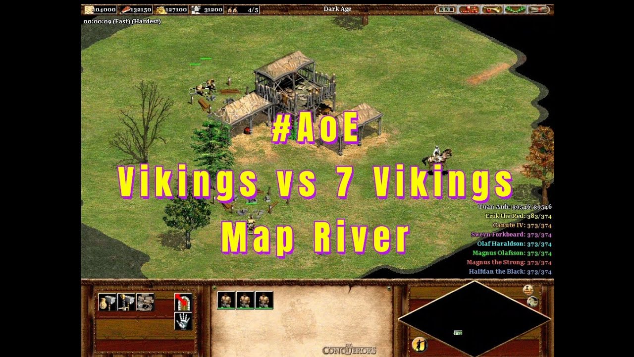 Age of Empires II | Vikings vs 7 Vikings | Map: River | 27.01.2025 ...