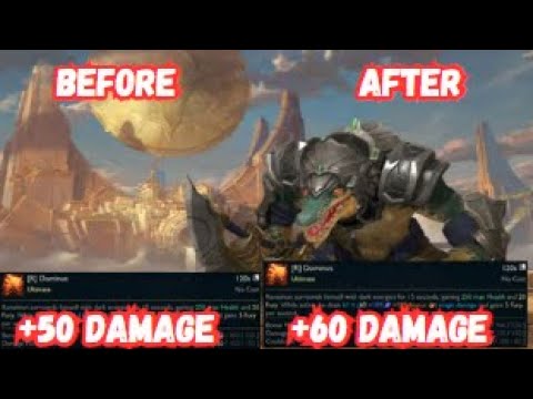 NEW RENEKTON BUFF ULTIMATE MORE DAMAGE - YouTube