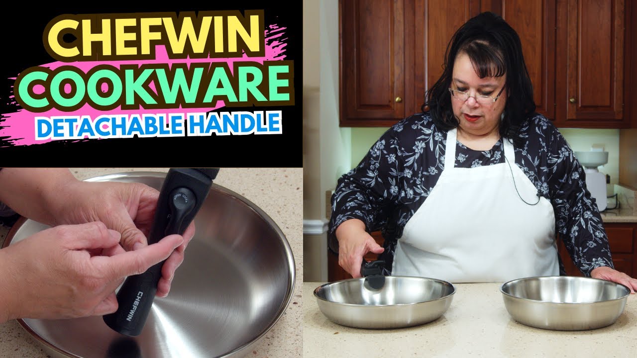 Chefwin 5-Ply Stainless Cookware: Detachable Handles for the Win! 🍳💥 ...