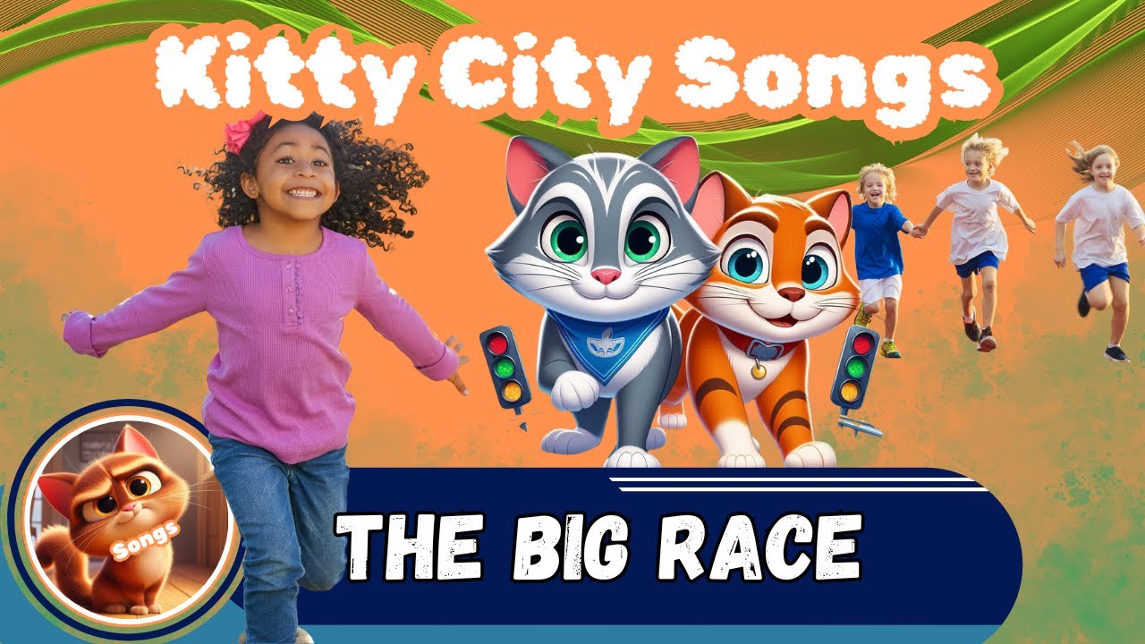 The Great Kitty City Race! 🏁🐾 The Funniest Cat Race Ever! 😂🐱💨 - YouTube