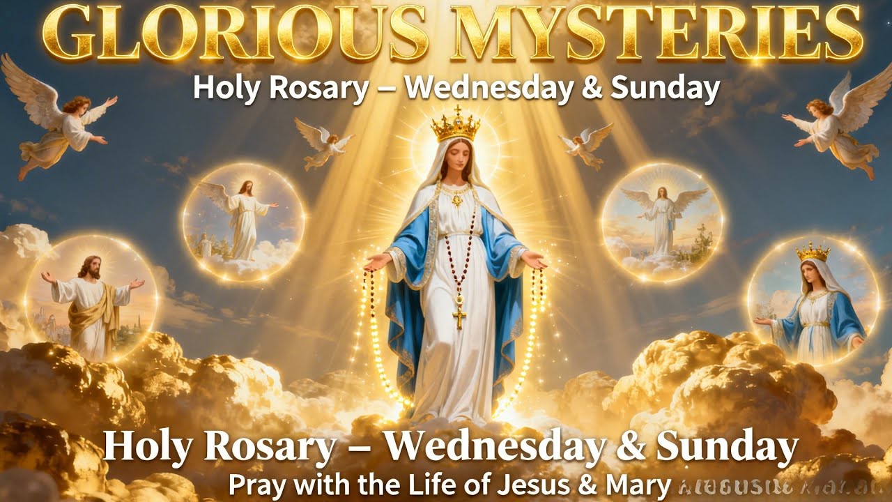 The Glorious Mysteries | Most Powerful Rosary Prayer for Breakthrough ...