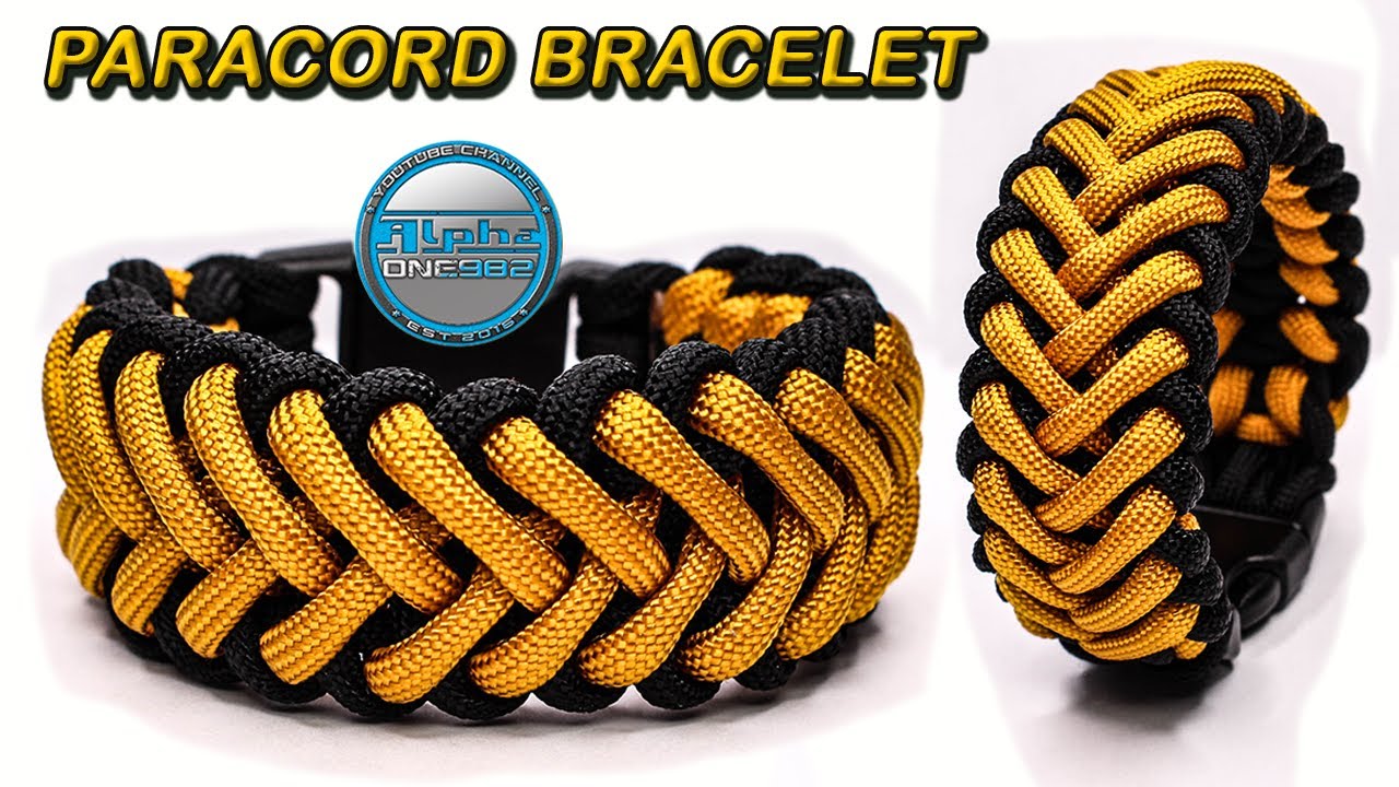 How to Make Elegant Paracord Bracelet Knot Tutorial DIY - YouTube