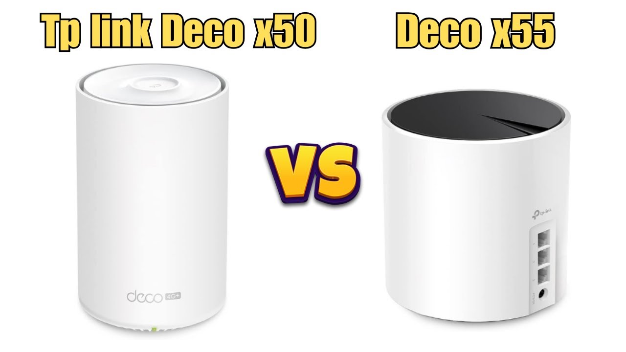 Tp link Deco x50 vs Deco x55 - Which One Is Better? - YouTube