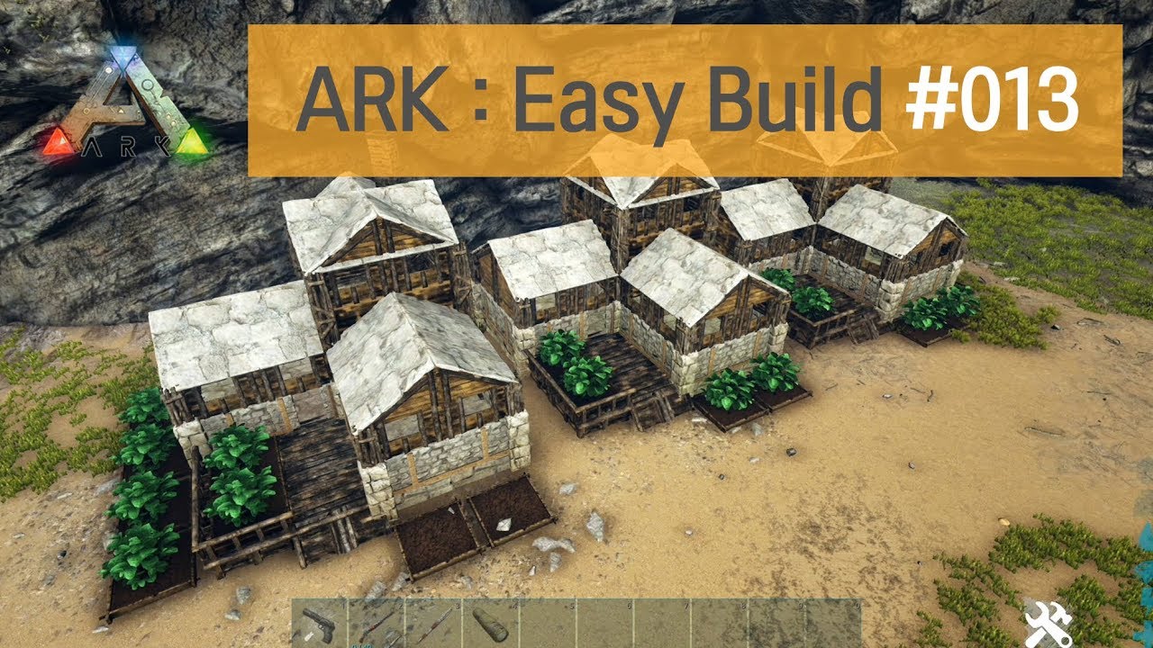 [B13]집짓기 - 아크서바이벌 건축(ark survival building) - YouTube