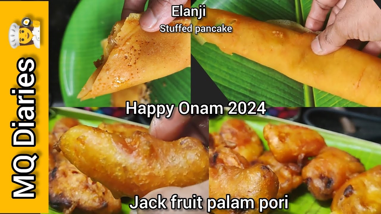 Happy Onam 2024 | Jackfruit palam pori| Elanji | Teatime Snack # ...