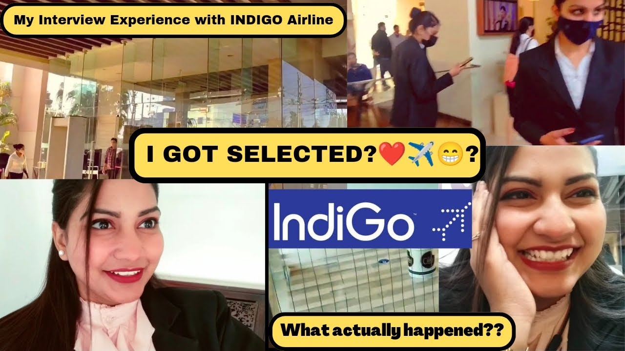 first Interview with INDIGO Airline ️first step#myfirstvlog # ...