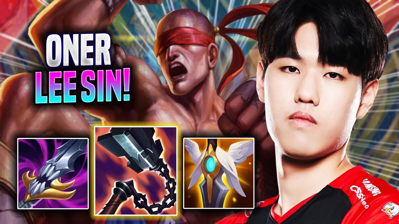 ONER IS SO GOOD WITH LEE SIN! - T1 Oner Plays Lee Sin JUNGLE vs Diana ...