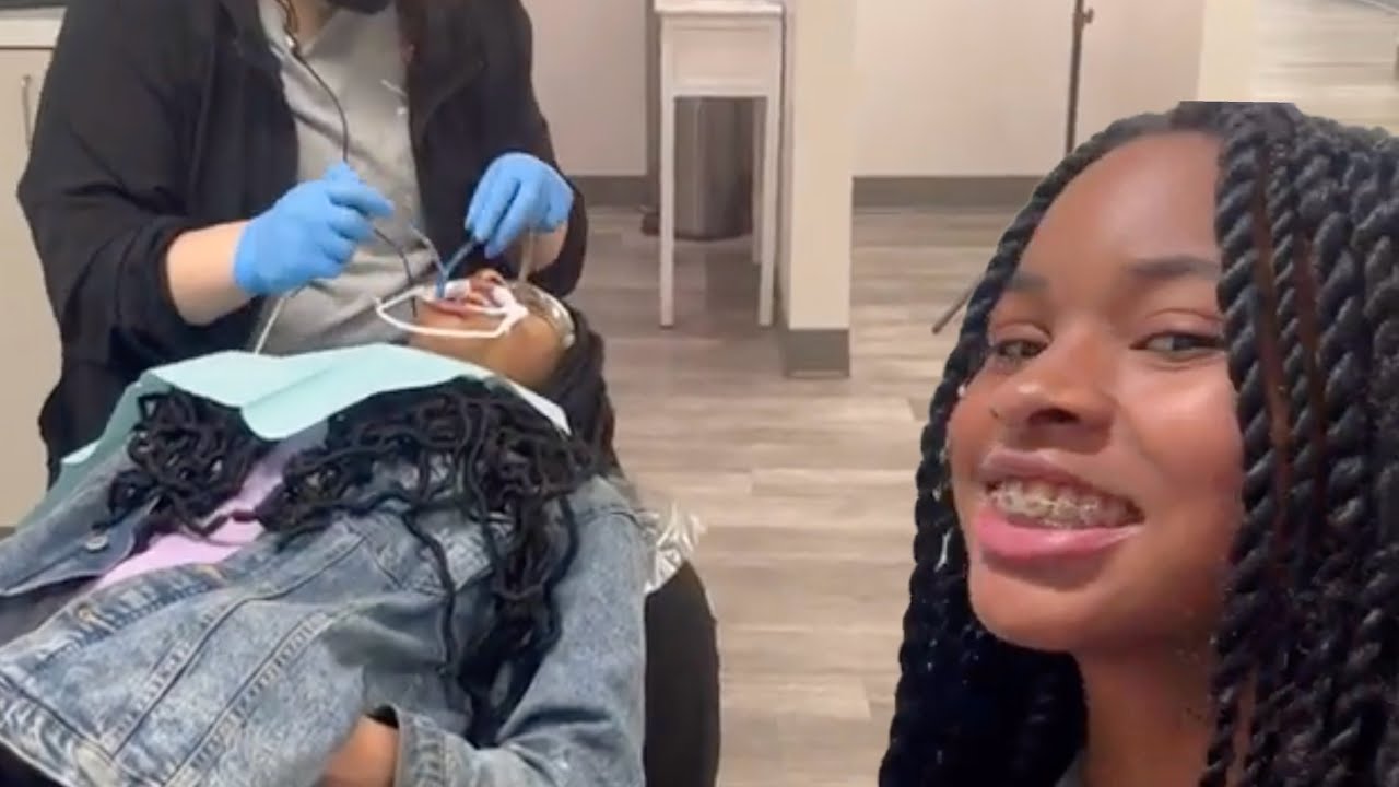OUR DAUGHTER GETS BRACES!! - YouTube
