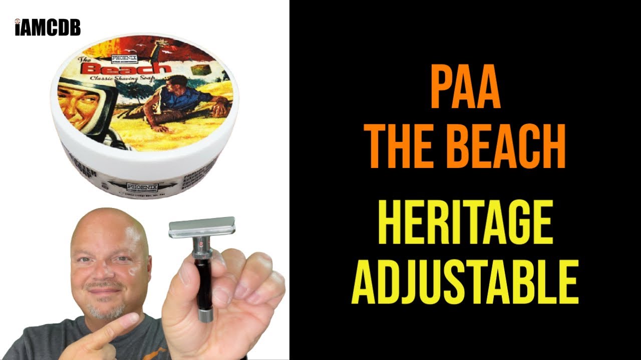 PAA The Beach | Heritage Adjustable Razor | A&E Synth - YouTube