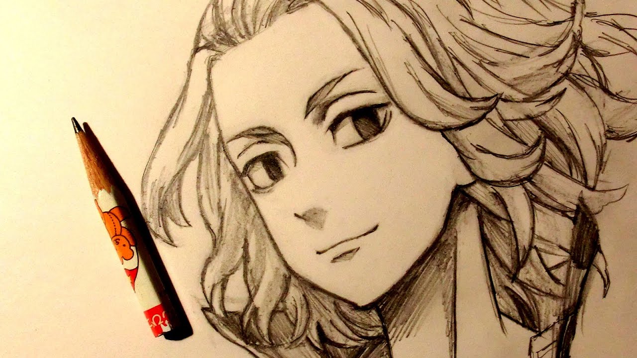 ASMR | Pencil Drawing 142 | Mikey (Request) - YouTube