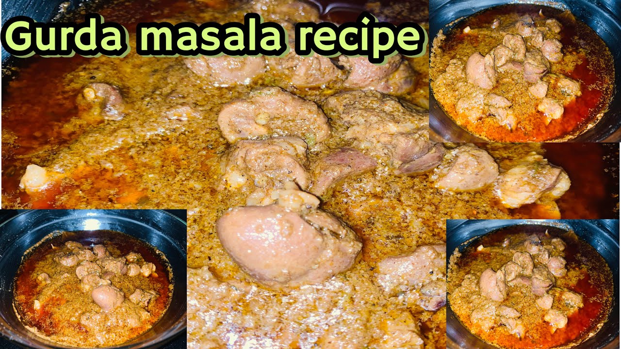 Gurda masala recipe || gurdey ki mazeydar recipe || gurda masala recipe ...