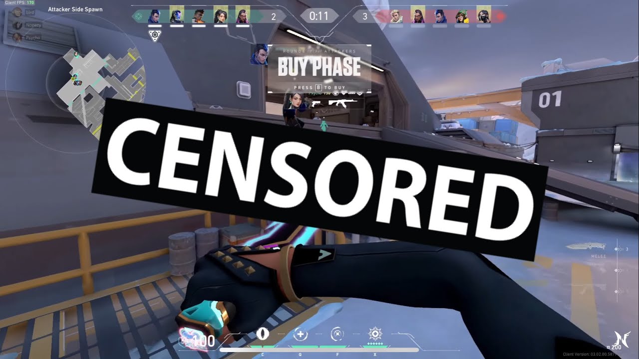 the most toxic valorant lobby - YouTube