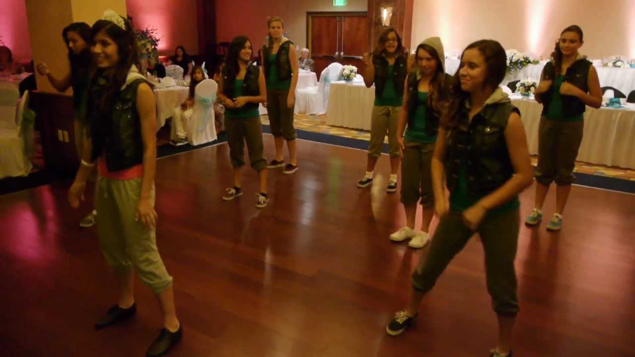 Quinceanera dance routine sample - YouTube