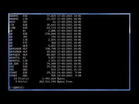 How to make a MS-DOS Boot Screen on DOSBox - YouTube