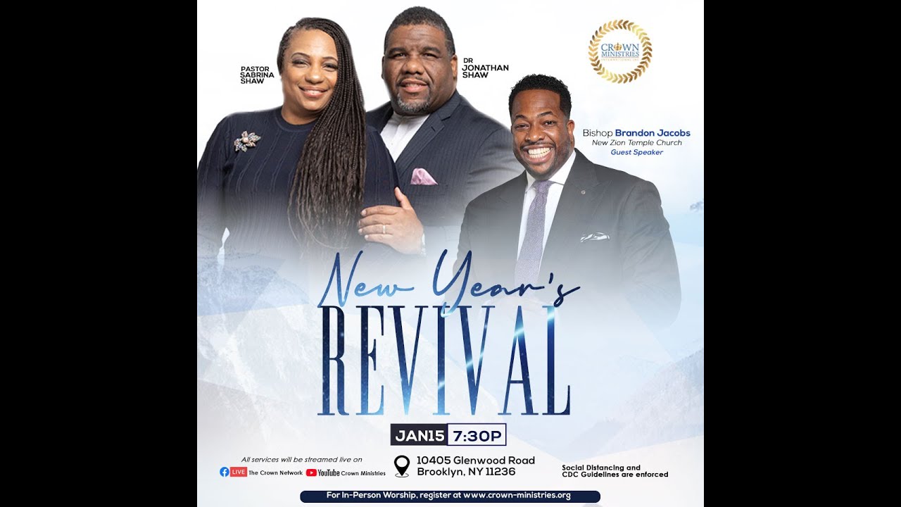 Revival Service w/ Special Guest - Bishop Brandon Jacobs - YouTube