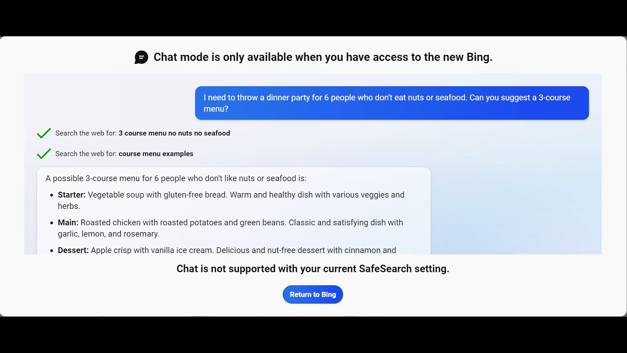 How to Solve the SafeSearch Settings Issue that Prevents Chatting ...